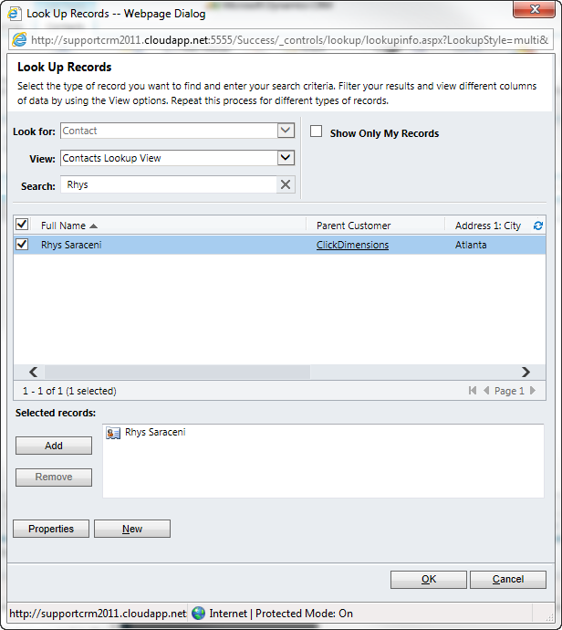 Adding Recipients – ClickDimensions Support