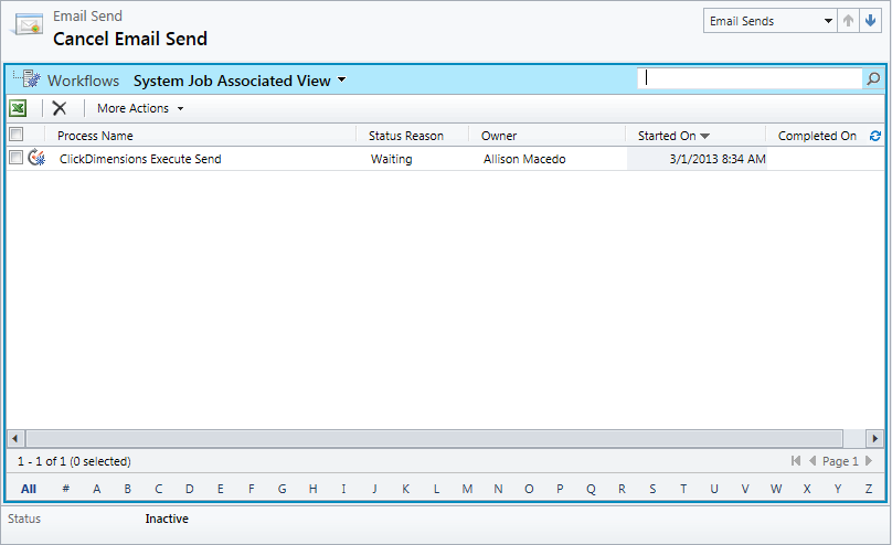 Cancel an Email Send – ClickDimensions Support