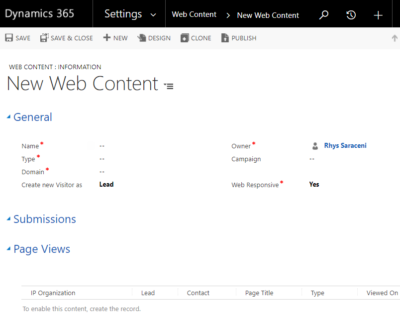 Create a Landing Page – ClickDimensions Support