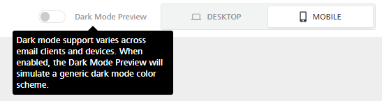 Dark Mode Preview – Click Support