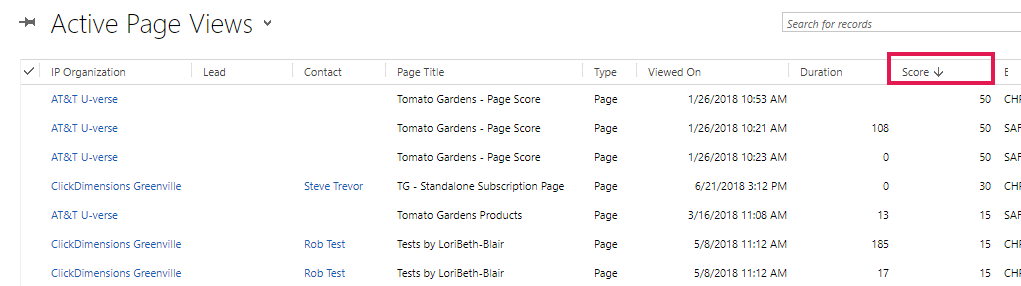 Where to Find Legacy Score Information (legacy) – Click Support