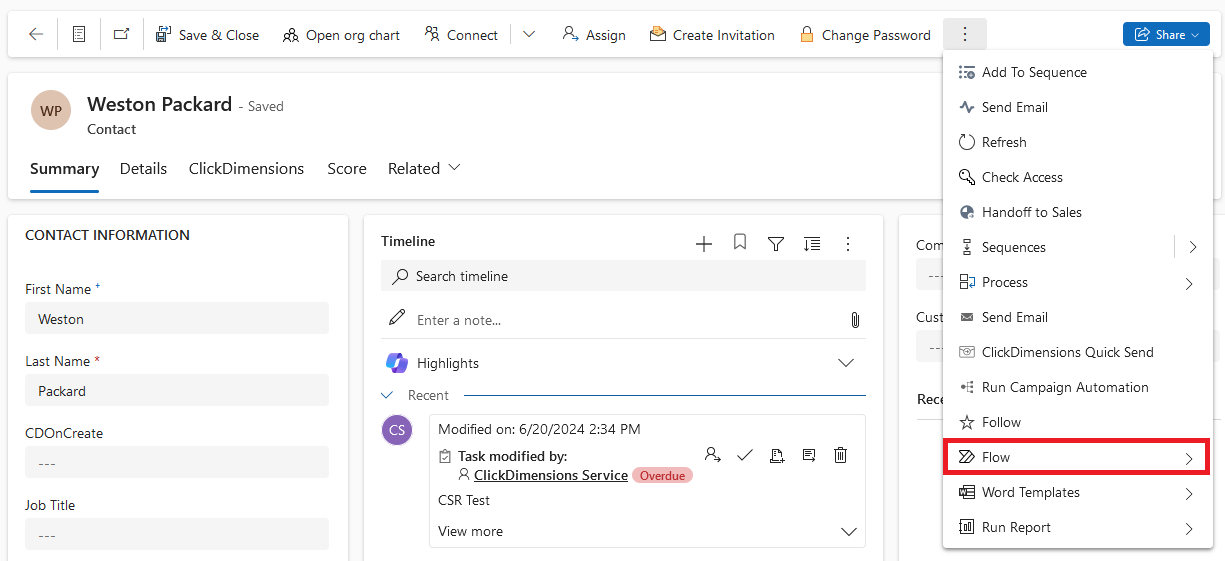 Sending Sms Messages From Dynamics Workflow Click Support