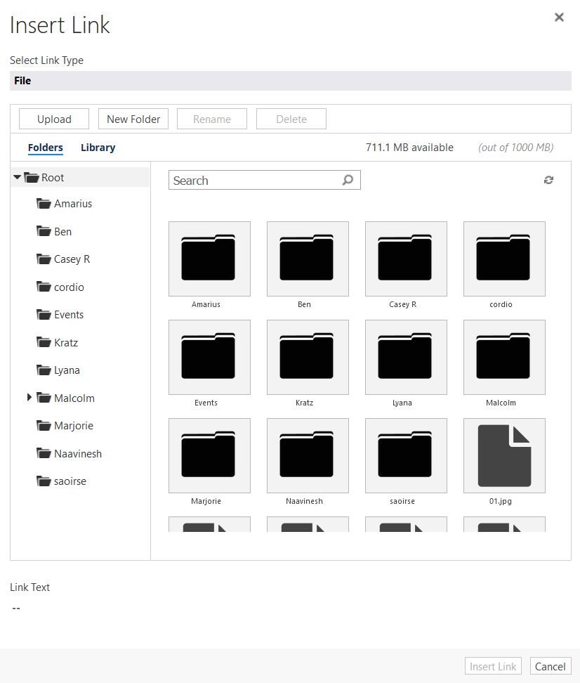 Hyperlink Manager – Click Support