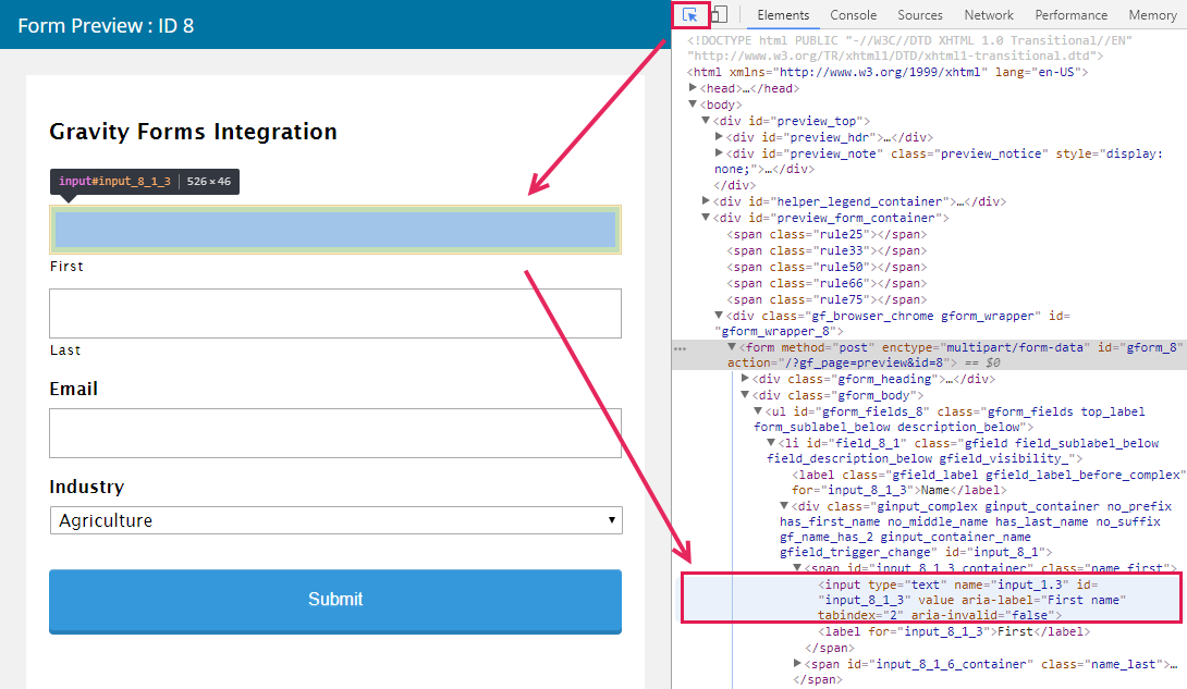 Using Form Capture with Gravity Forms – Click Support