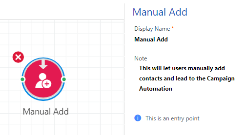 Manual Add Trigger – Click Support