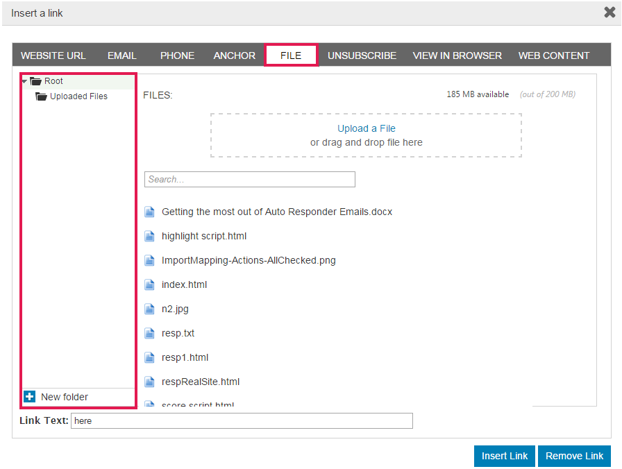 Hyperlink Manager – Click Support