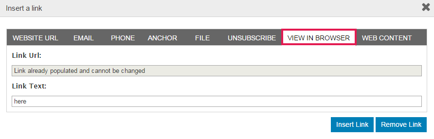 Hyperlink Manager – Click Support