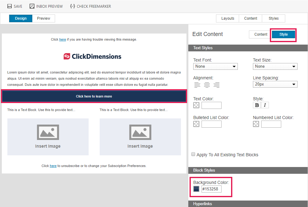 Quick Start Guide: Send Your First Bulk Email – ClickDimensions Support