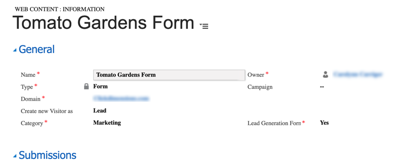 Create a Form with the Form Builder – ClickDimensions Support
