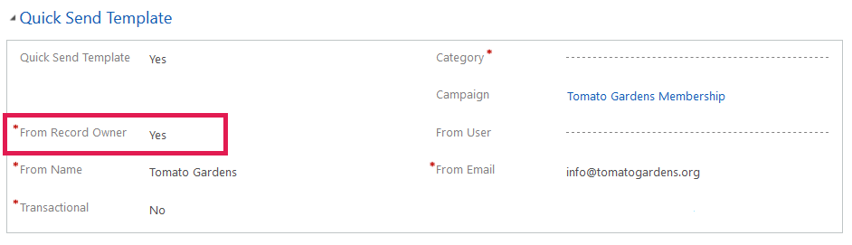 Quick Send Emails – ClickDimensions Support