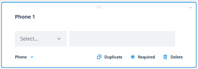 Form Designer Fields – Click Support