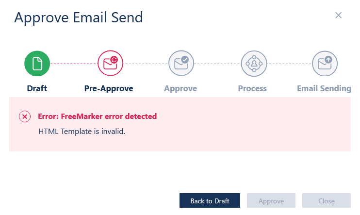 Send an Email Send – Click Support