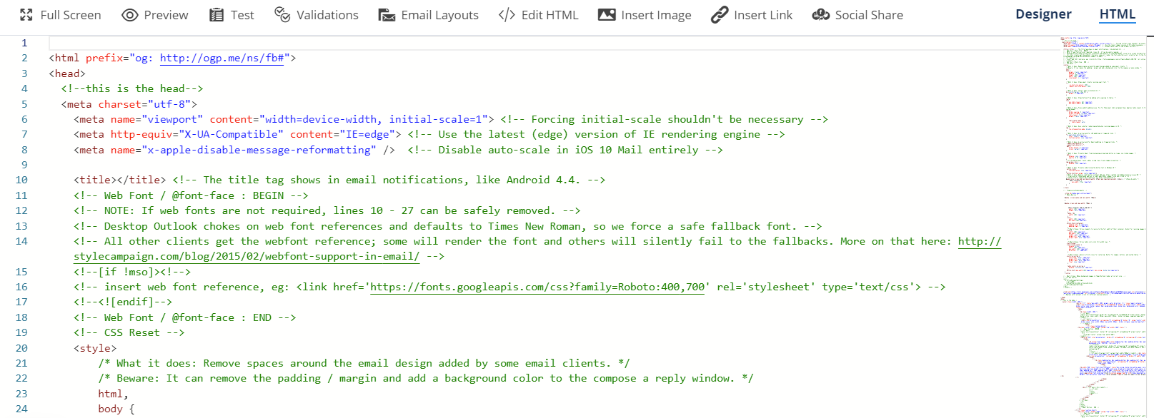 Introduction to the Drag and Drop Editor – Click Support