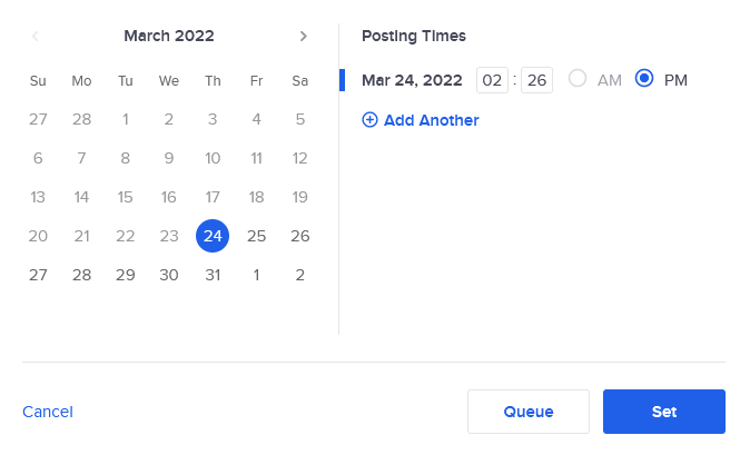 Create a Social Post – Click Support