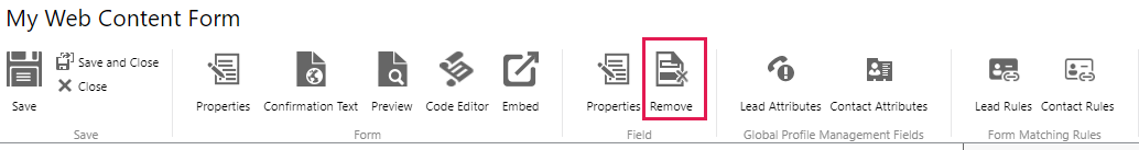 Create a Form with the Form Builder – Click Support