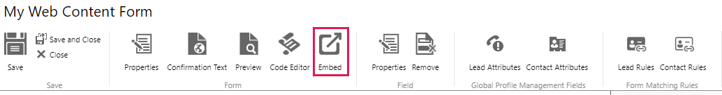Create a Form with the Form Builder – Click Support