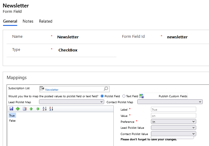 Add an Opt-in Field to a Form – Click Support